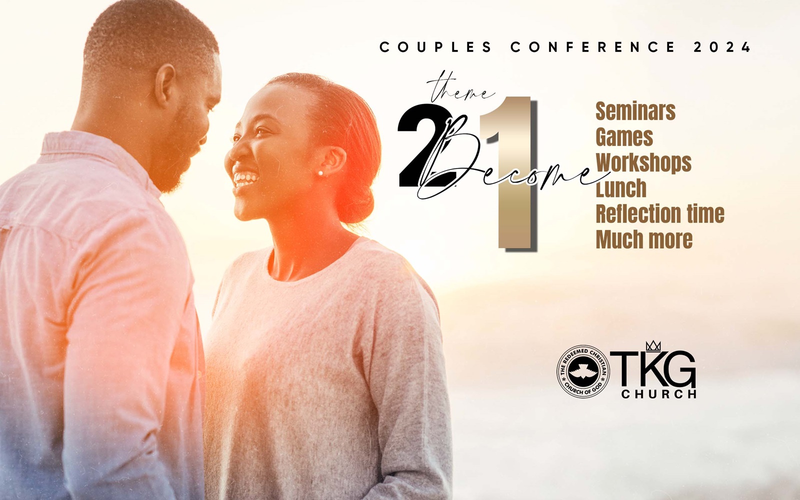 Couples Conference: Two become One 12th Oct 2024 - The King's Glory ...